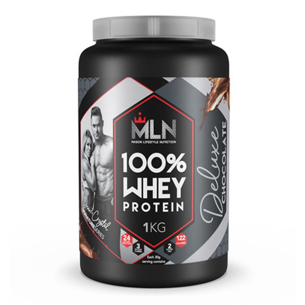 MLN 100% Whey Protein Chocolate Deluxe 1kg — Mi Movement